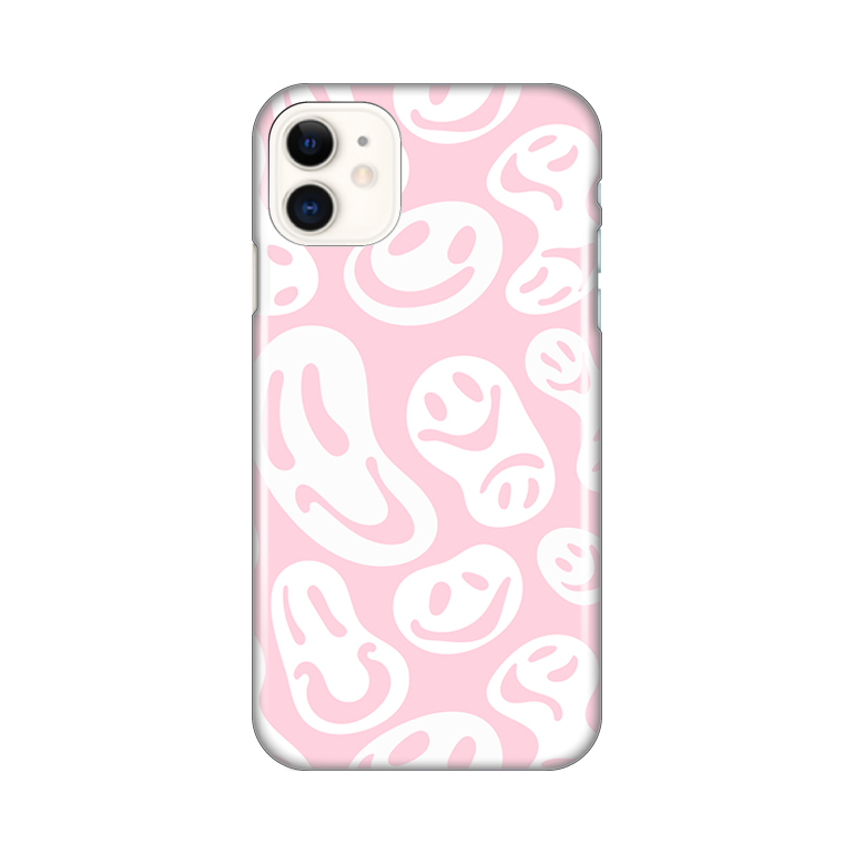 Maska Silikonska Print za iPhone 11 6.1 Pink Smiles