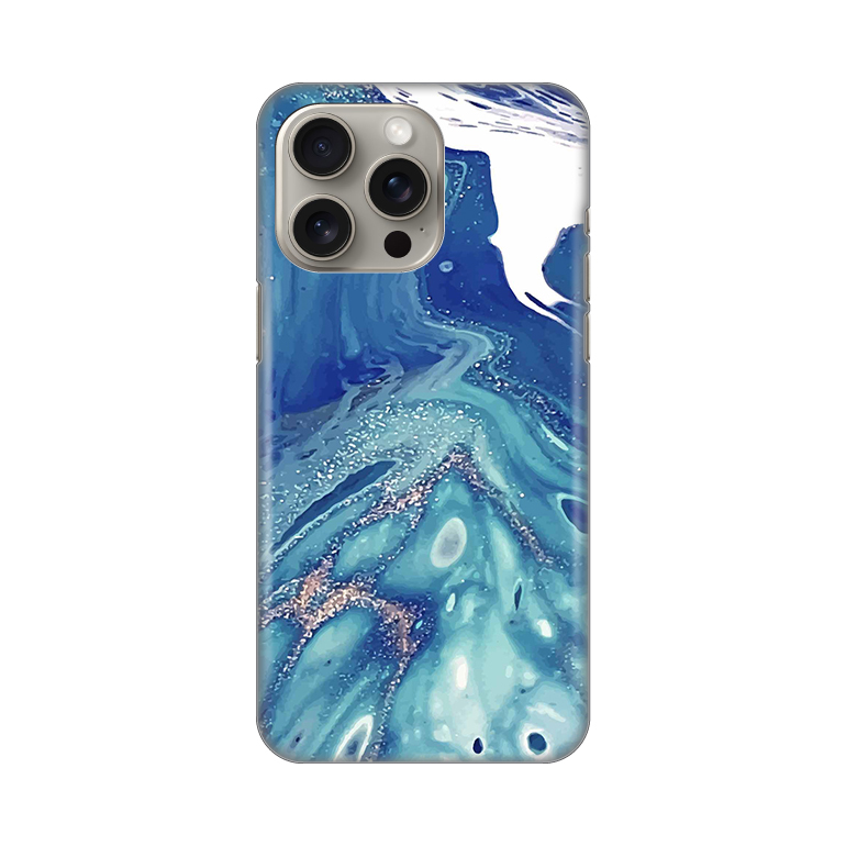 Maska Silikonska Print za iPhone 15 Pro Max 6.7 Blue Marble