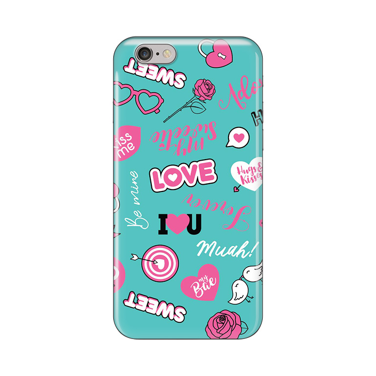 Maska silikonska Print za iPhone 6/6S Love