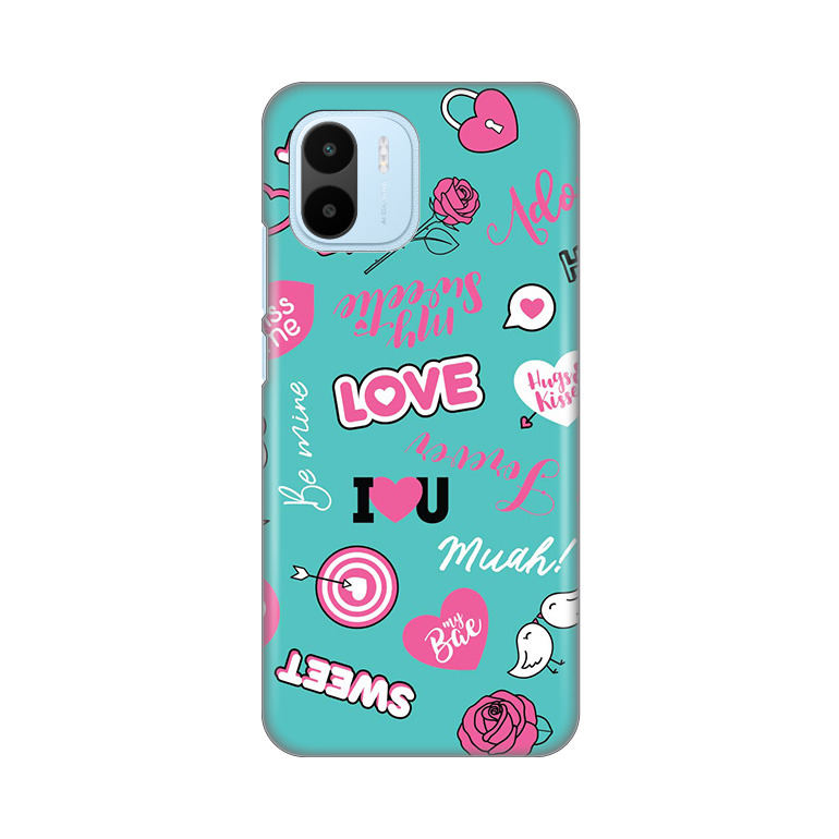 Maska Silikonska Print za Xiaomi Redmi A1/A2 Love