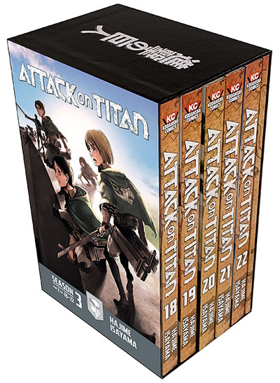 Attack on Titan Season 3 Part 2 Manga Box Set