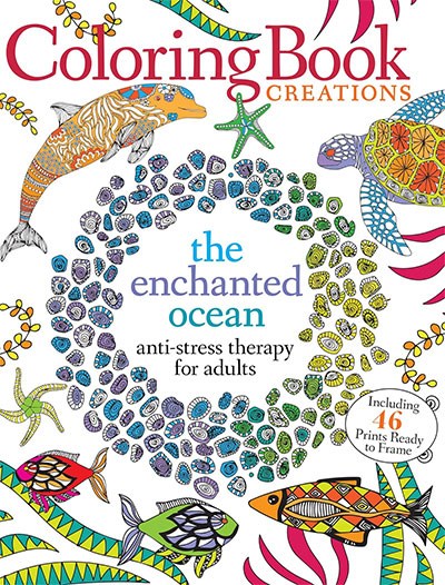 Coloring Book Creations: The Enchanted Oceans