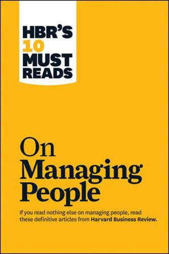 HBR's 10 Must Reads On Managing People