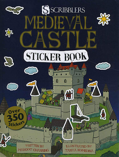 Scribblers Fun Activity Medieval Castle Sticker Book