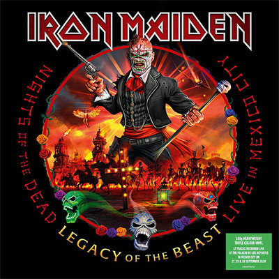 Nights Of The Dead, Legacy Of The Beast: Live In Mexico (3 x Vinyl)
