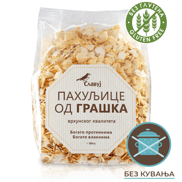 PAHULJICE OD GRAŠKA
BEZ GLUTENA 300g