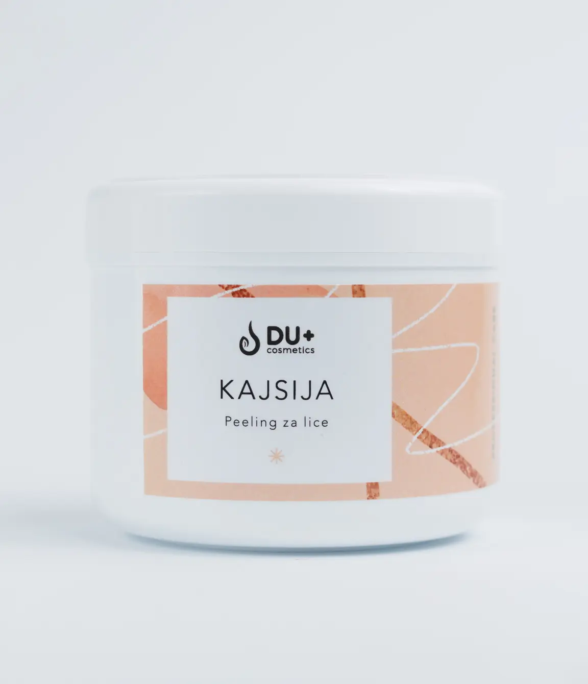 Du+ Cosmetics Piling za lice, Kajsija, 300ml