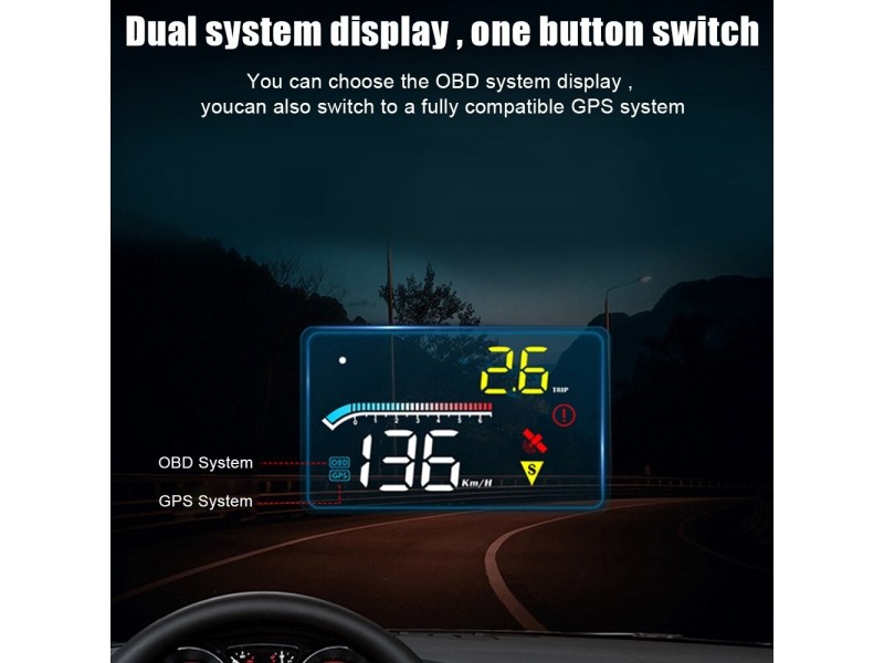 Auto Hud - digitalni brzinometar OBD2 GPS
