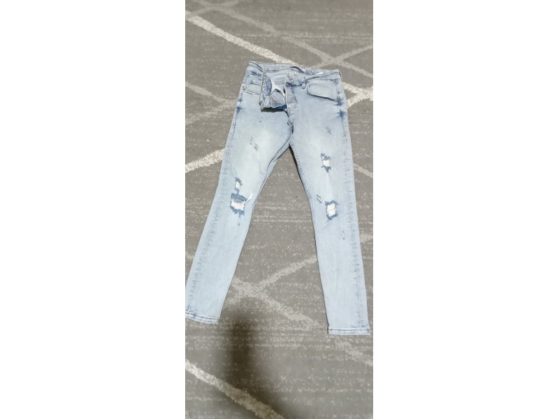 Denim slim fit muške farmerice