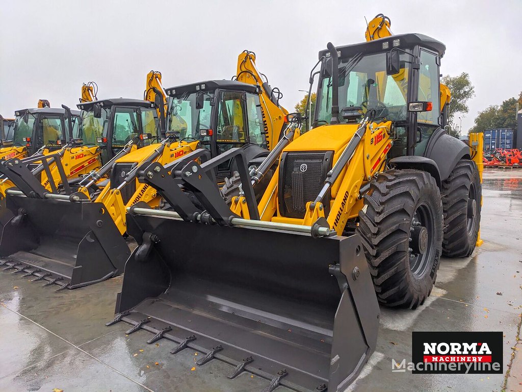 Novi New Holland B115B bager-utovarivač