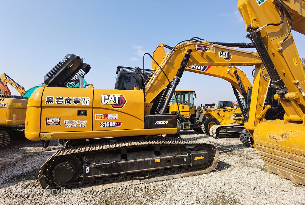 Caterpillar 315D2GC bager guseničar