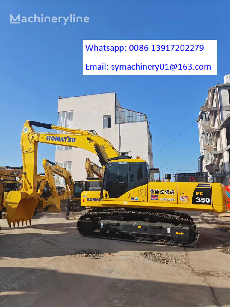 Komatsu PC350 bager guseničar