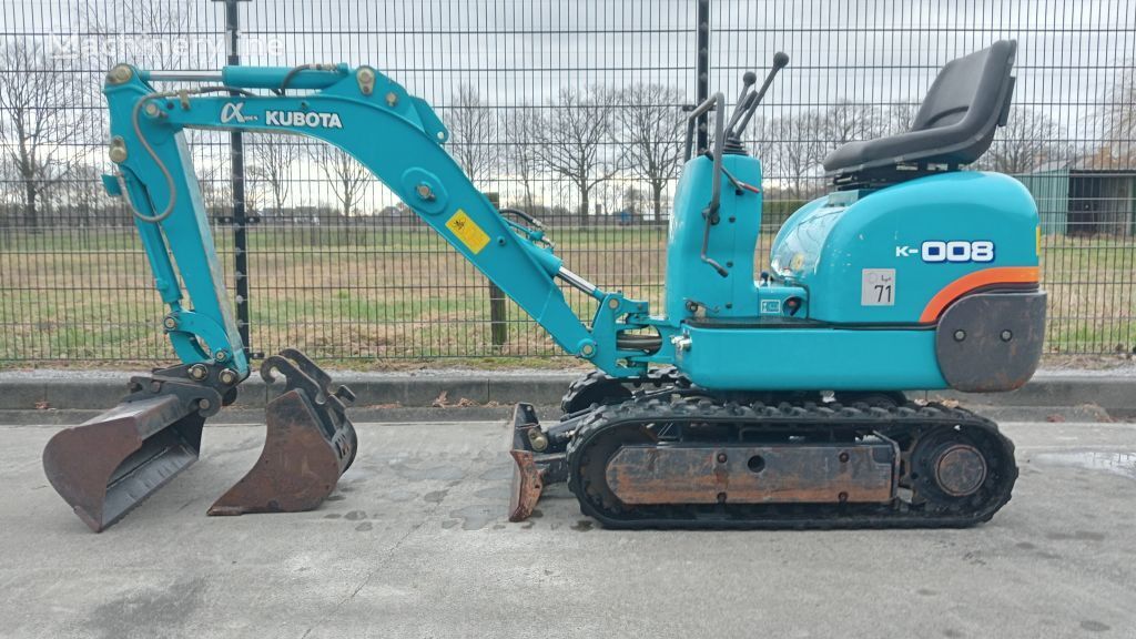 Kubota K-008 Only 280 hours mini bager