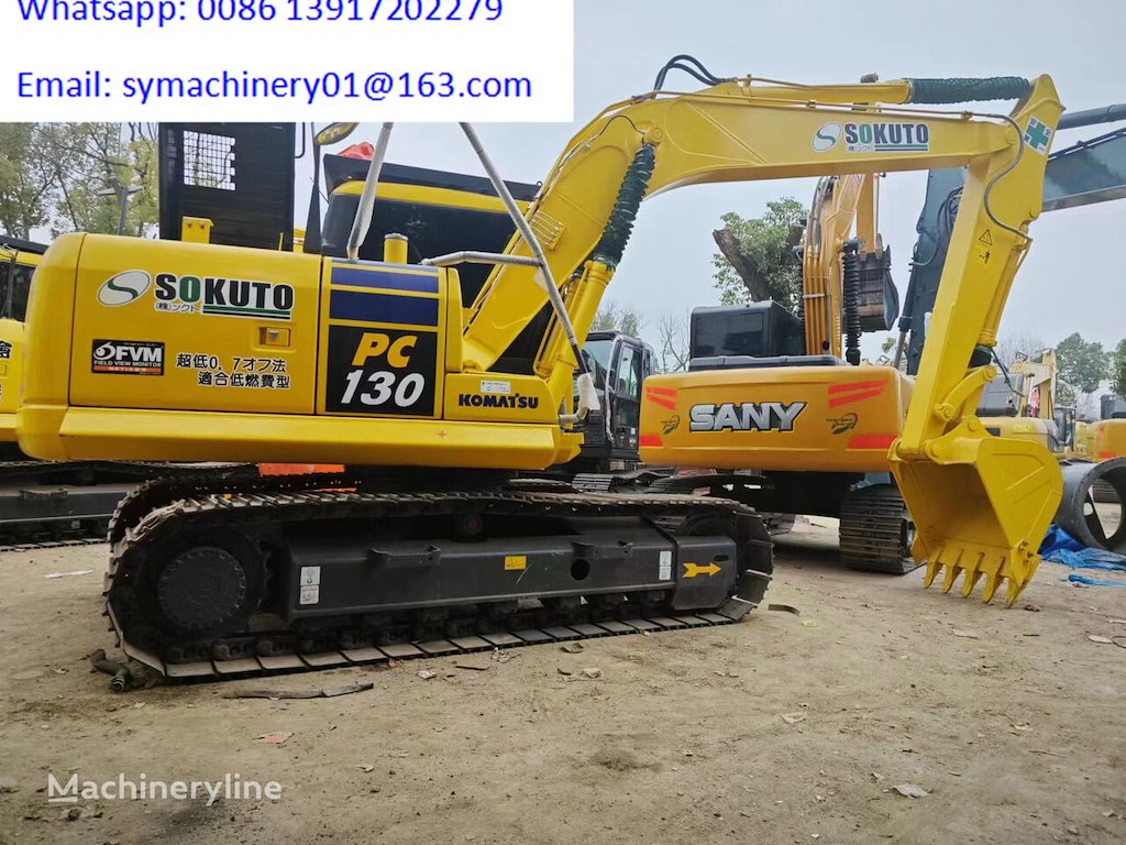 Komatsu PC130 bager guseničar