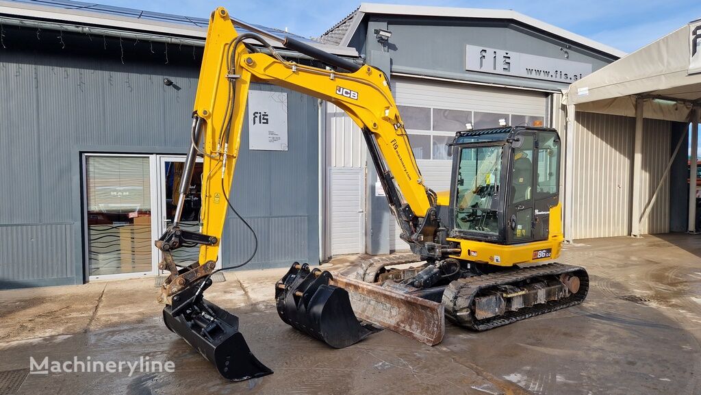 JCB 86C-2 - 3X BUCKETS - 2020 YEAR - 4530 WORKING HOUR mini bager