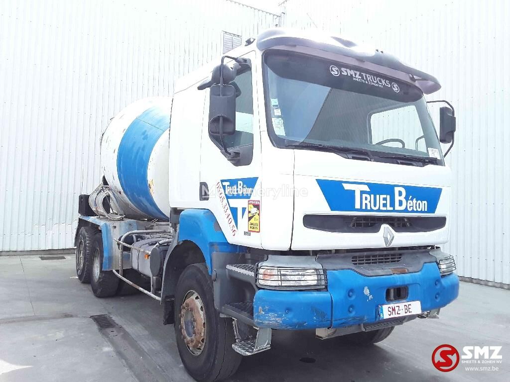 Renault Kerax 340 manual pump france kamion s mešalicom za beton