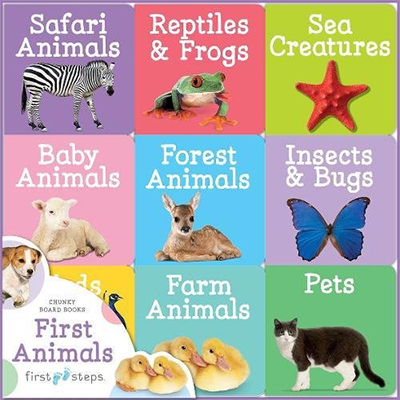 First Animals: First Steps – Chunky Board Books