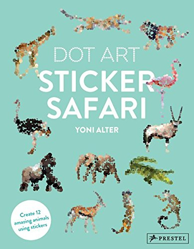 Dot Art Sticker Safari