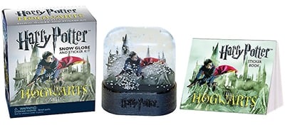 Harry Potter Hogwarts Castle Snow Globe And Sticker Kit