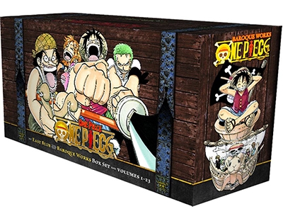 One Piece Box Set: East Blue and Baroque Works, Volumes 1-23