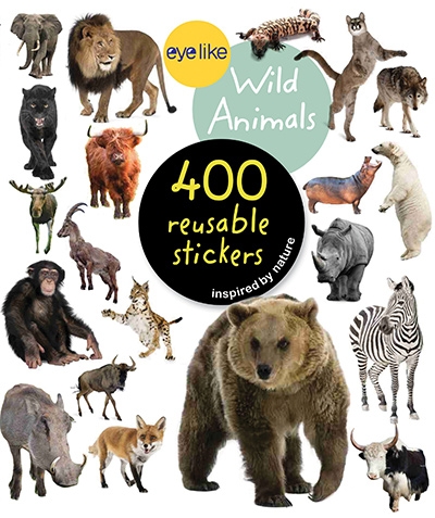 Eyelike Stickers: Wild Animals