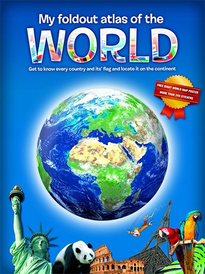 My Fold Out Atlas Of The World (Children Atlas)