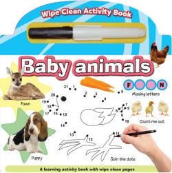 CH Wipe Clean With Pen Baby Animals