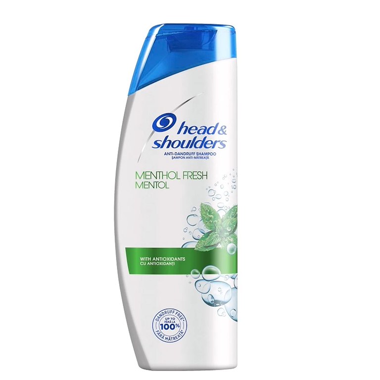 HEAD&SHOULDERS ŠAMPON 400ML MENTHOL