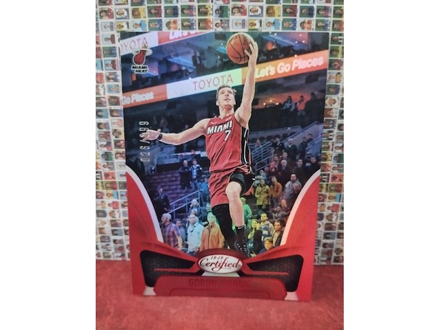 Certified 2018/19 Goran Dragic Red Parallel Limited/299