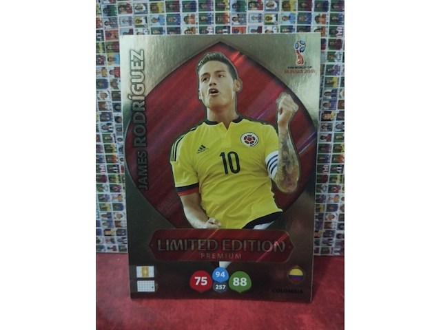World Cup 2018 Premium Limited Edition James Rodrigues