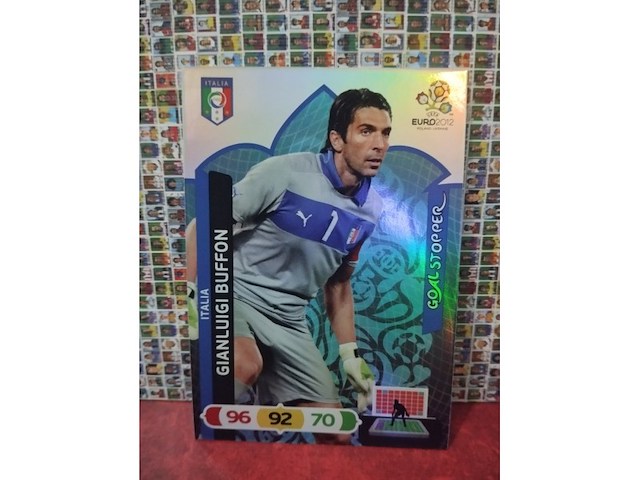 Euro 2012 Panini Goal Stopper Gianluigi Buffon