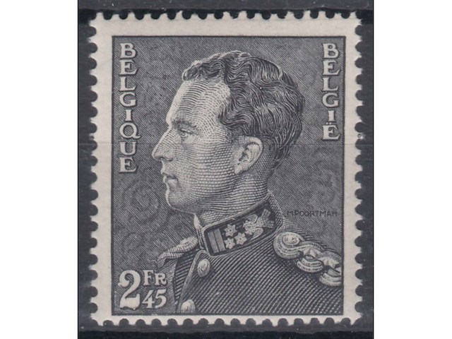 Belgija 1936 Poortman 2,45 Fr **