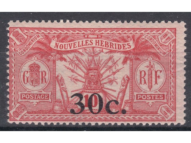 Francuske kolonije Novi Hebridi 1924 **