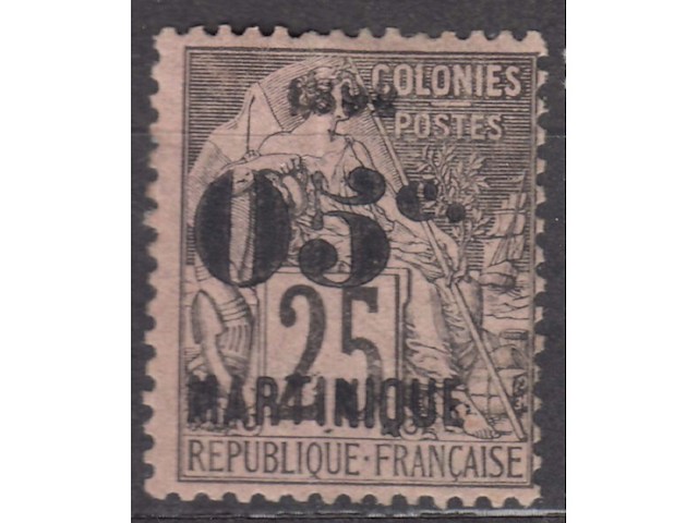 Francuske kolonije Martinik 1892 *