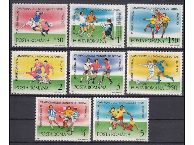 Rumunija 1990 Fudbal serija **