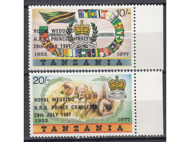 Tanzanija 1981 serija **