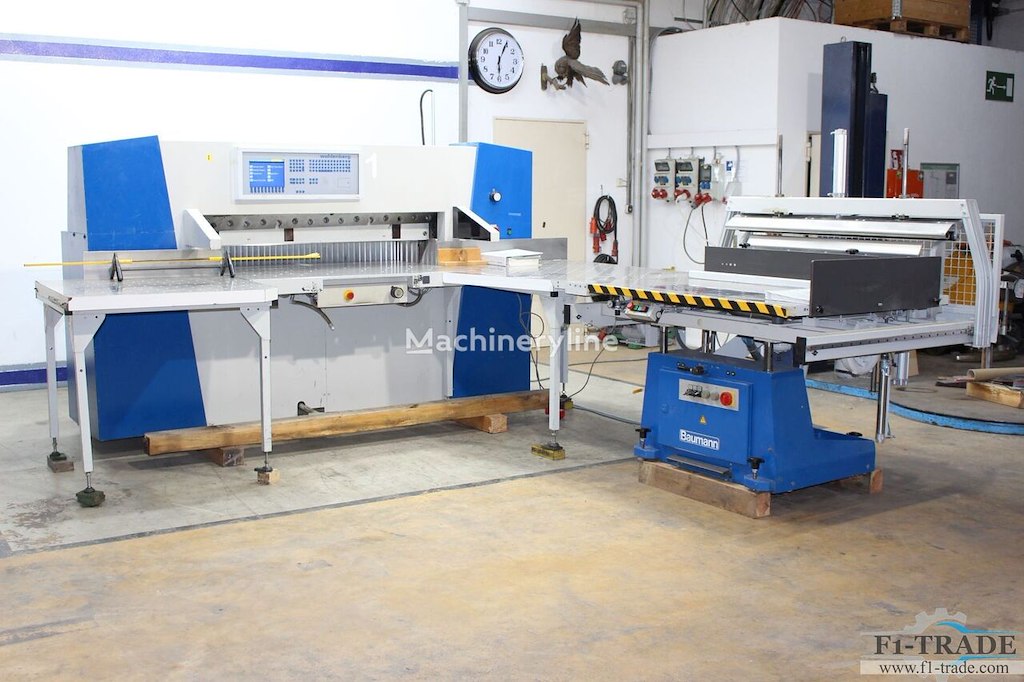 Baumann Guillotine with Jogger Wohlenberg-Baumann 137 CUT-TEC-BSB 6 L mašina za rezanje papira