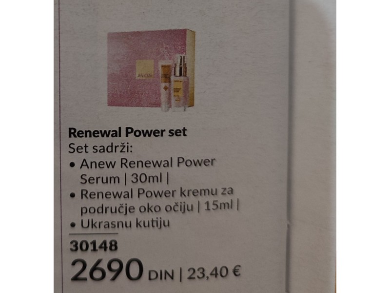 SET ZA LICE- SERUM I KREMICA ZA OKO OCIJU - NOVO