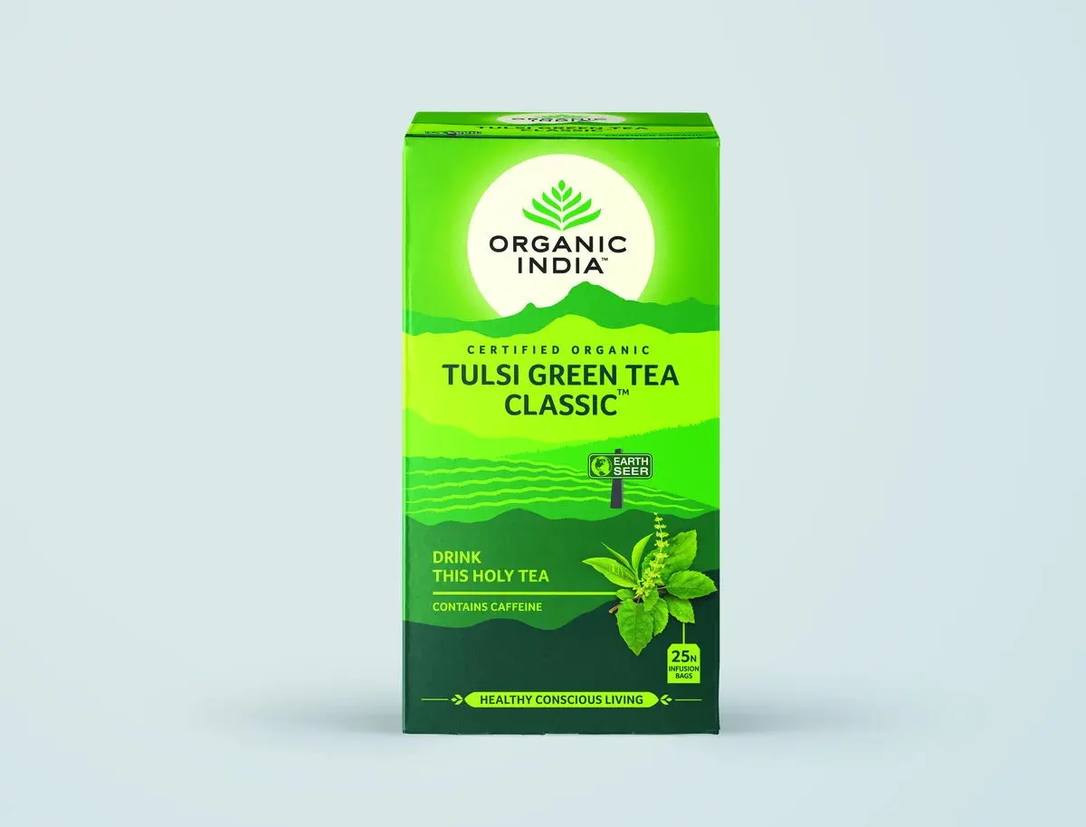 ORGANIC INDIA Organski čaj za mršavljenje Tulsi green tea classic