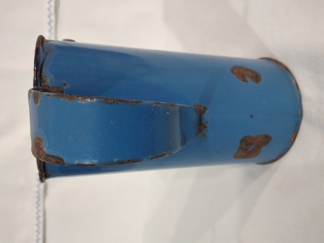 Plava bazdarena stara merica od 1 l