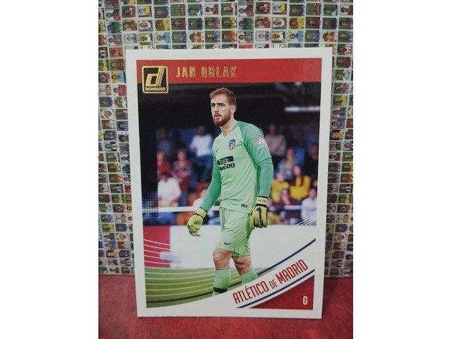 Panini Donruss 2018/2019 Jan Oblak Atletico Br.50