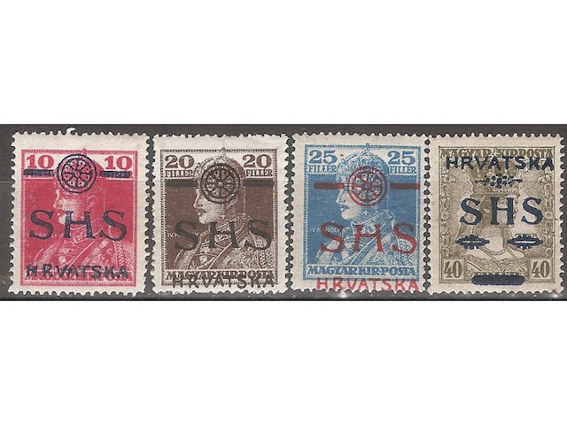 1918 - SHS Karlo i Zita MNH