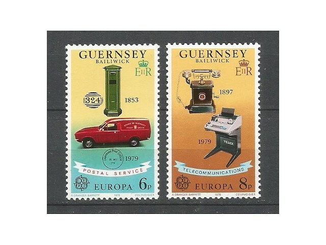 Guernsey 1979. EVROPA CEPT cista serija