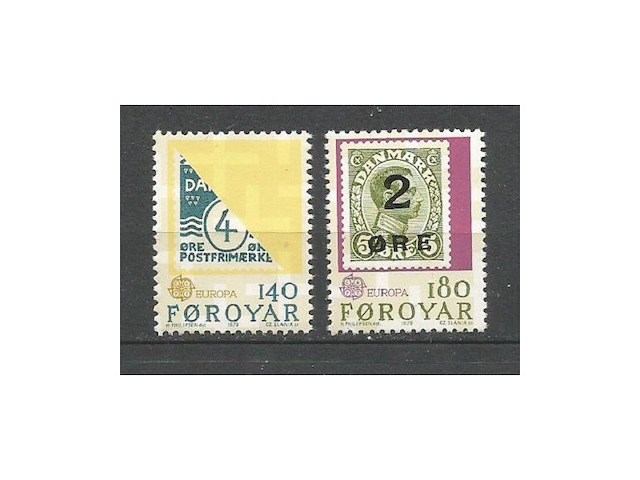 Foroyar 1979. EVROPA CEPT cista serija