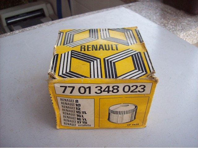 RENAULT filter ulja ,nov+racun-1978 godina(7701348023)