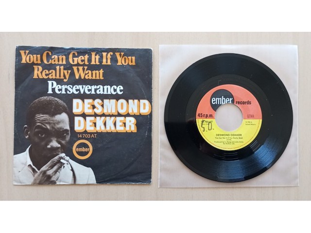 DESMOND DEKKER-You Can Get It If You Really Want(singl)