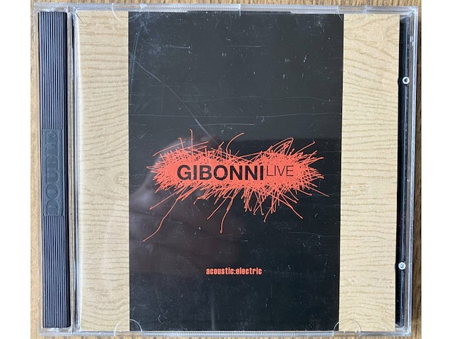 GIBONNI - Live Acoustic:Electric 2 x CD