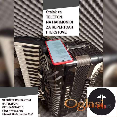 Stalak za mobilni na harmonici