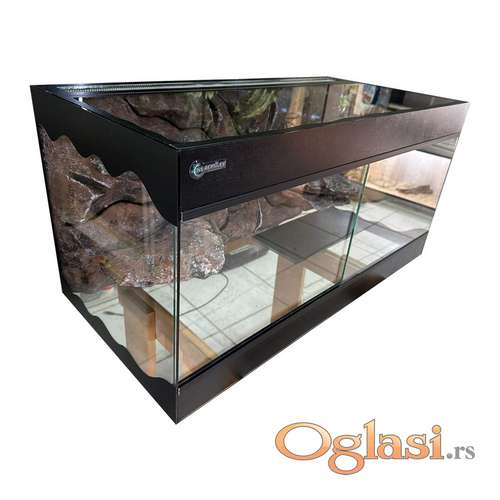 NS REPTILES Terarijum 80x40x40 namenjen za Leopard gekona