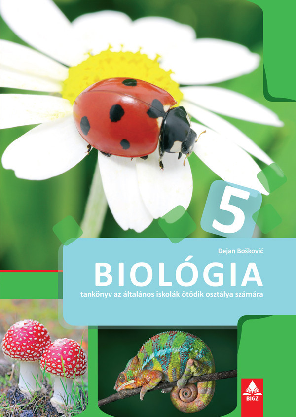 Biologija 5 - udžbenik na mađarskom jeziku - BIGZ